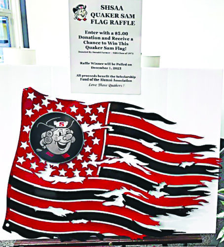 Quaker Sam flag raffle | News, Sports, Jobs - Salem News